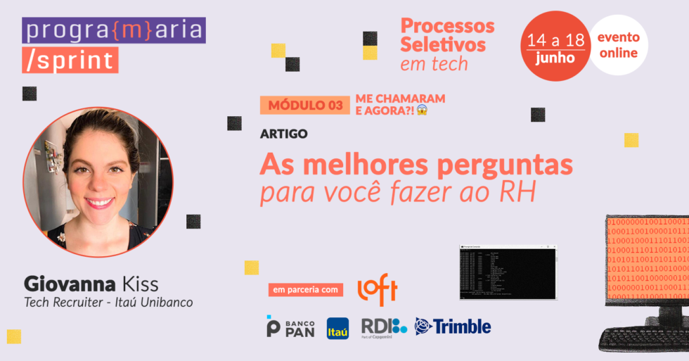 As melhores perguntas para você fazer ao RH - PrograMaria